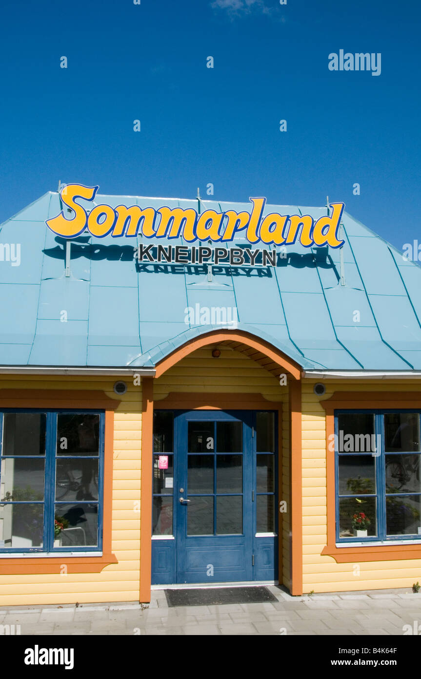 sommarland summerland fun park amusement park on gotland sweden swedish ...