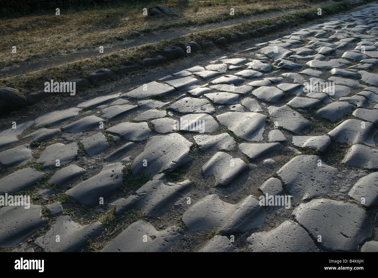 the ancient via appia antica road, rome Stock Photo - Alamy
