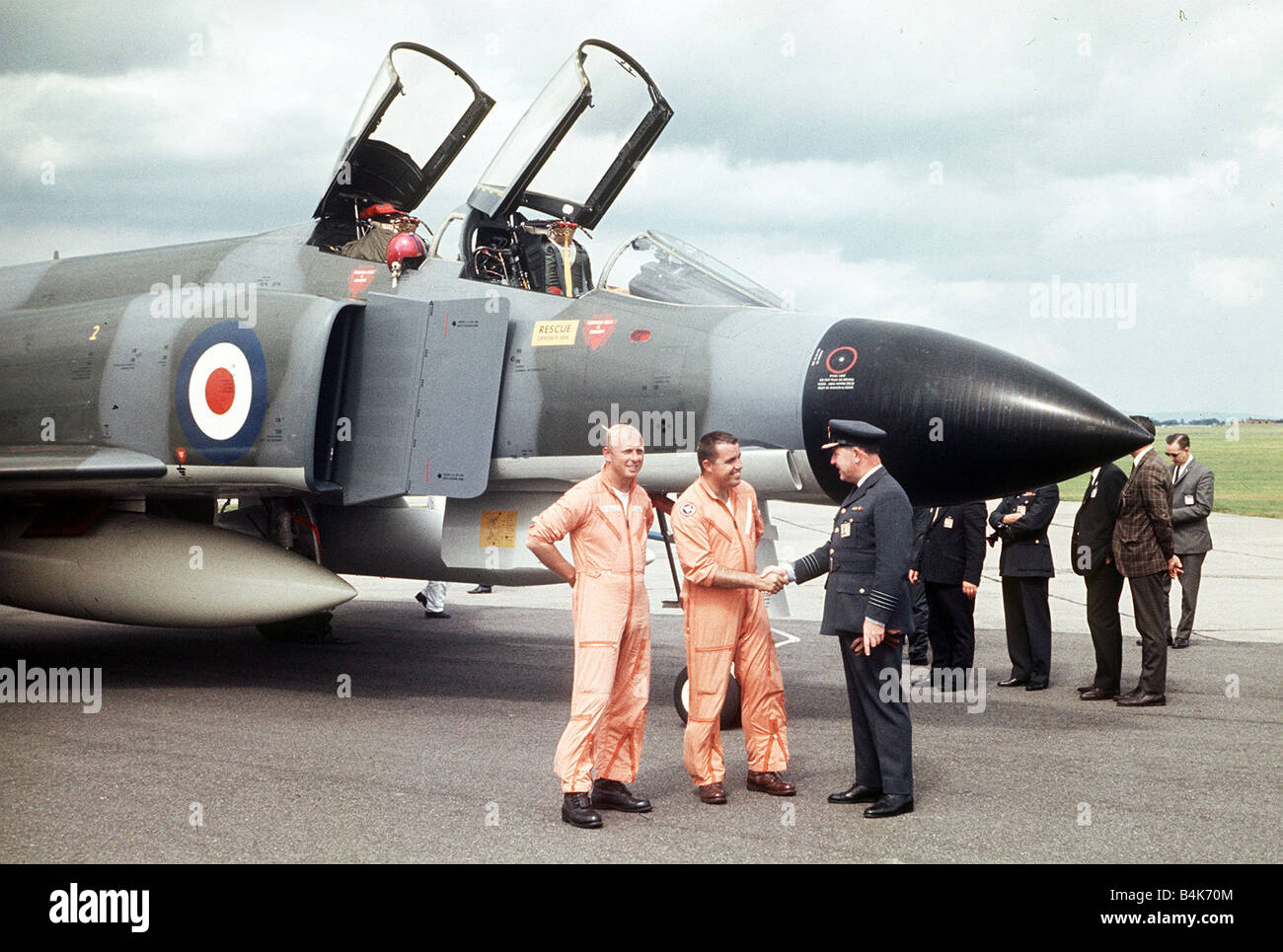 Air Aircraft McDonnell Douglas F4 Phantom July 1971 Group Captain ...