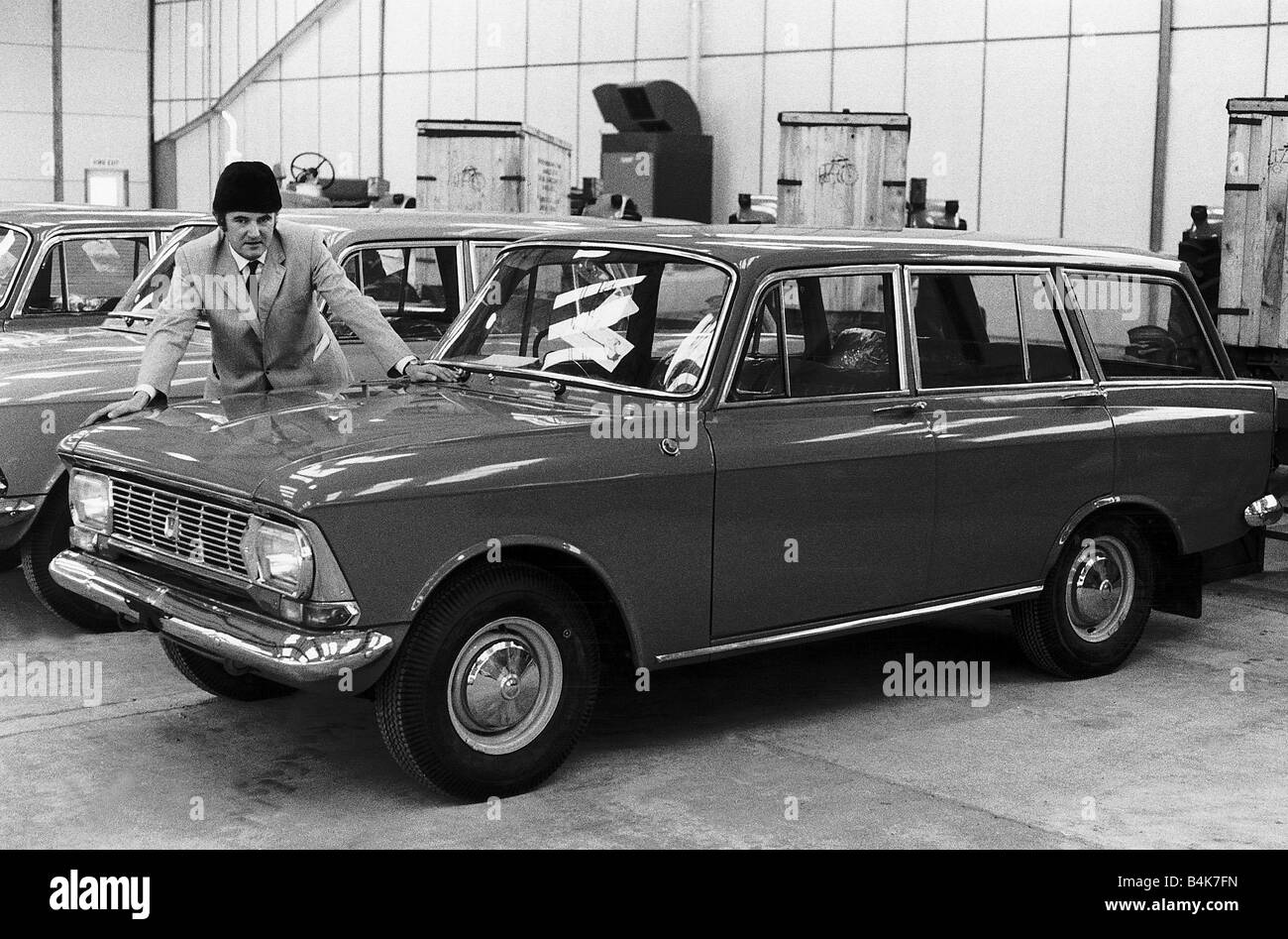 Motor Cars The Russian Moskvich 427 Estate which is considerably ...
