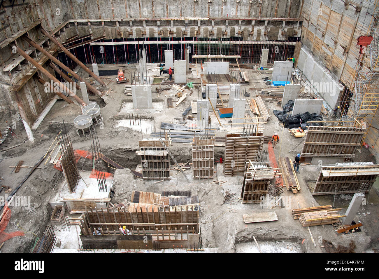 A building construction site Stock Photo - Alamy