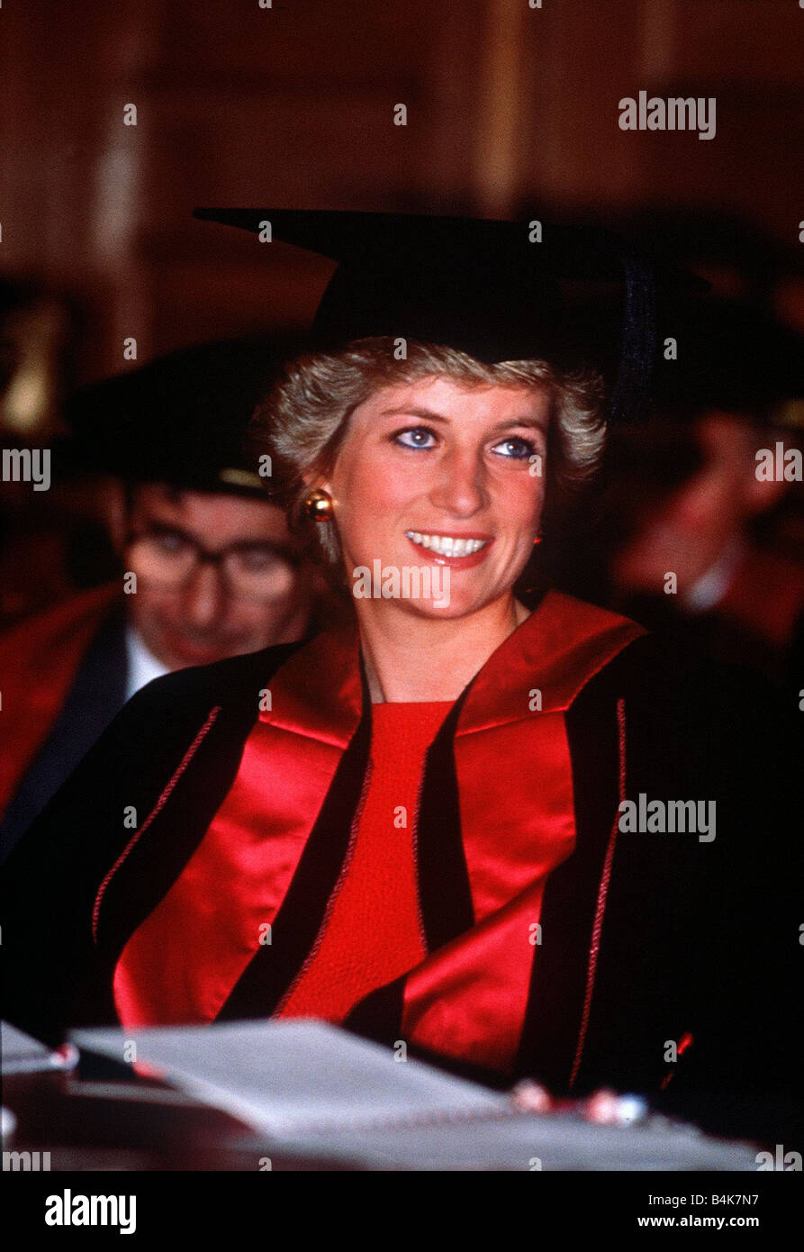 Princess Diana receives Honorary Fellowship of Dental Surgery at Royal ...