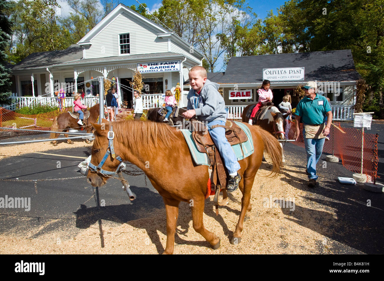 Pony Ride High Resolution Stock Photography and Images - Alamy