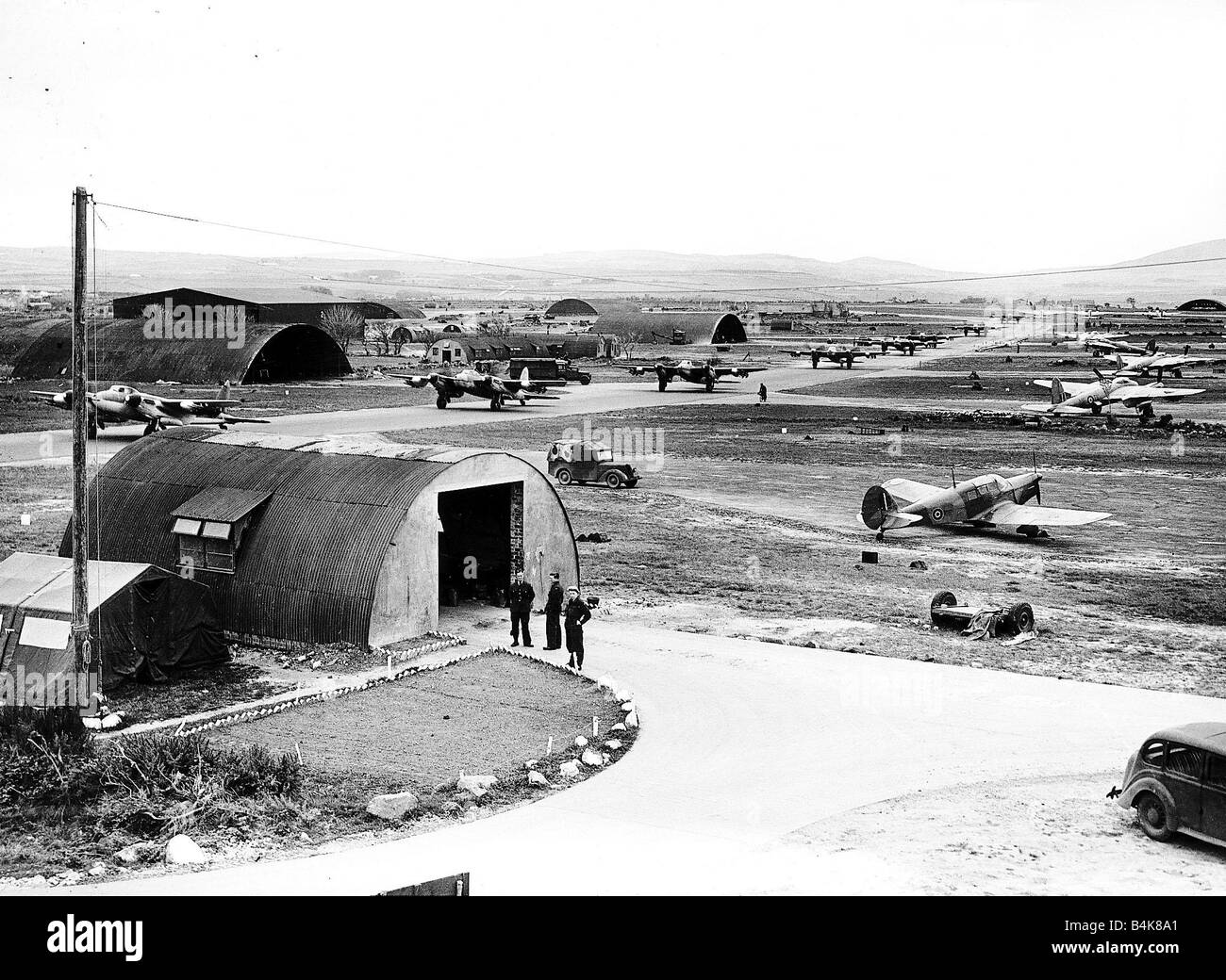 German airfield ww2 hi-res stock photography and images - Alamy