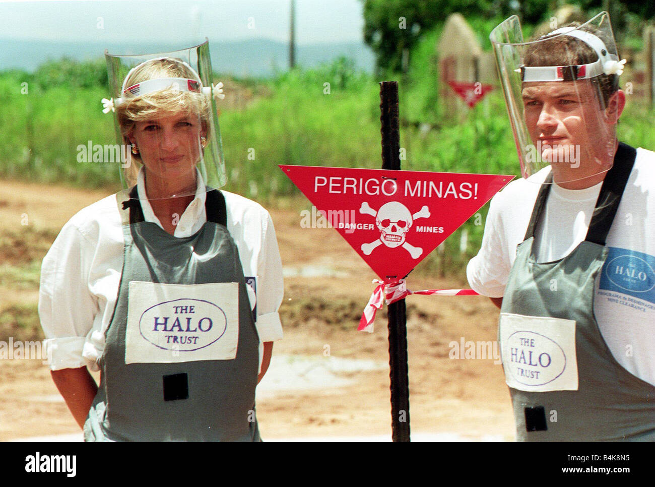 Princess diana land mine hi-res stock photography and images - Alamy