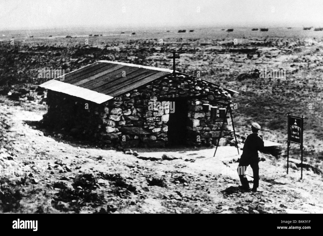 WW2 church built by the army in desert Padre Rudyard of the 1st ...