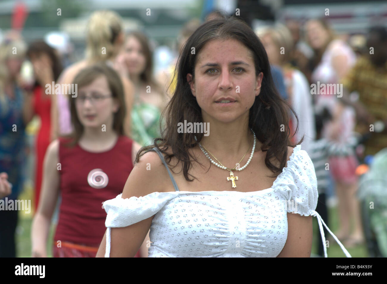 looking dancing spectator crowd cuban cuba caribbean carnival de Stock ...
