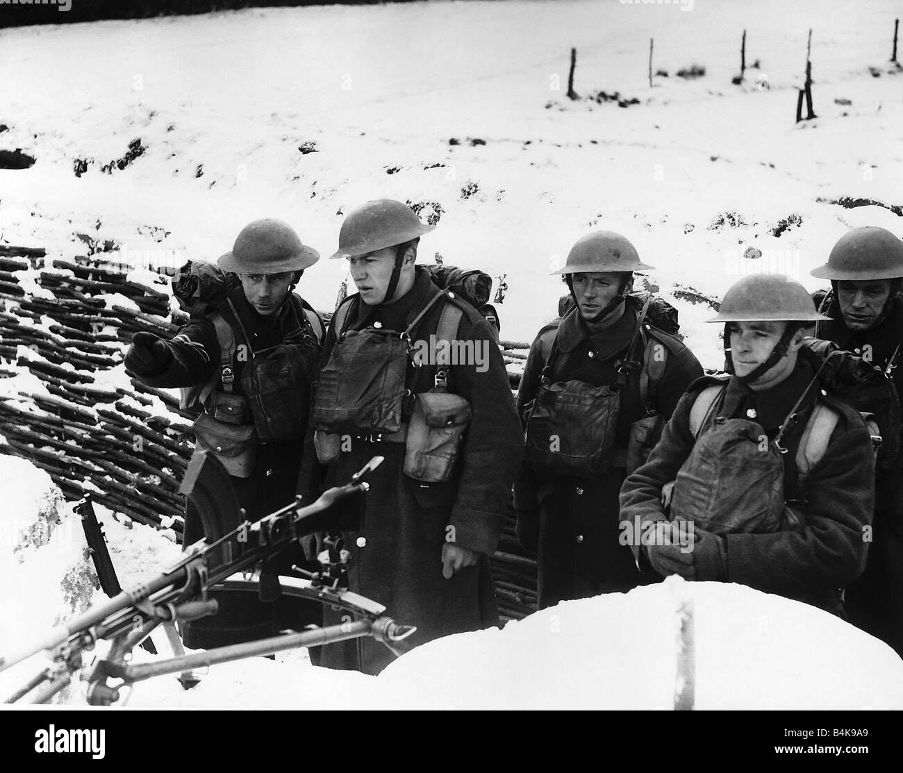 WW2 Royal Scots in France 1940 Stock Photo - Alamy