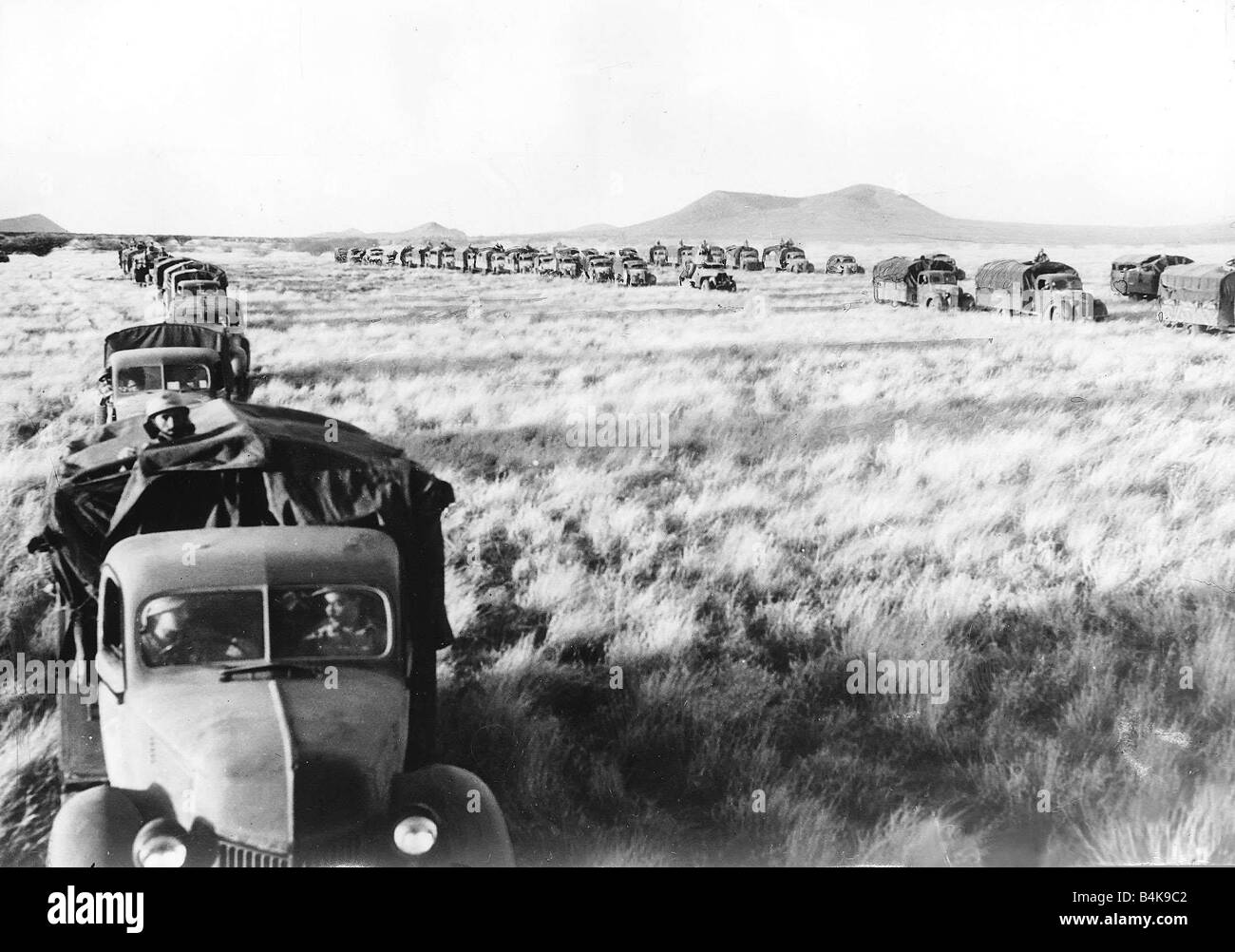 WW2 South African Troops in Abyssinia 1941 Stock Photo - Alamy