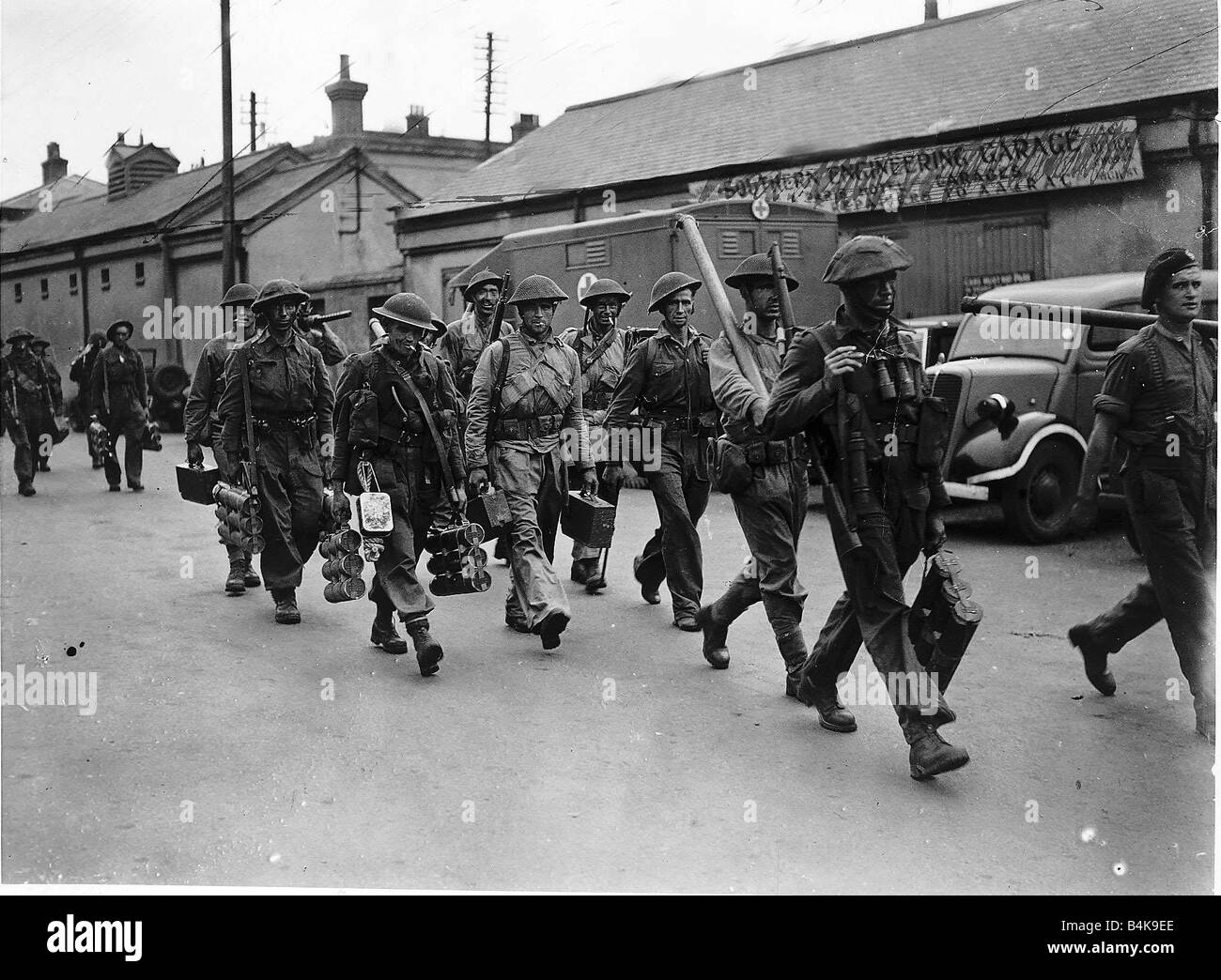 WW2 commandos in raid on Dieppe France Aug 42 Stock Photo - Alamy
