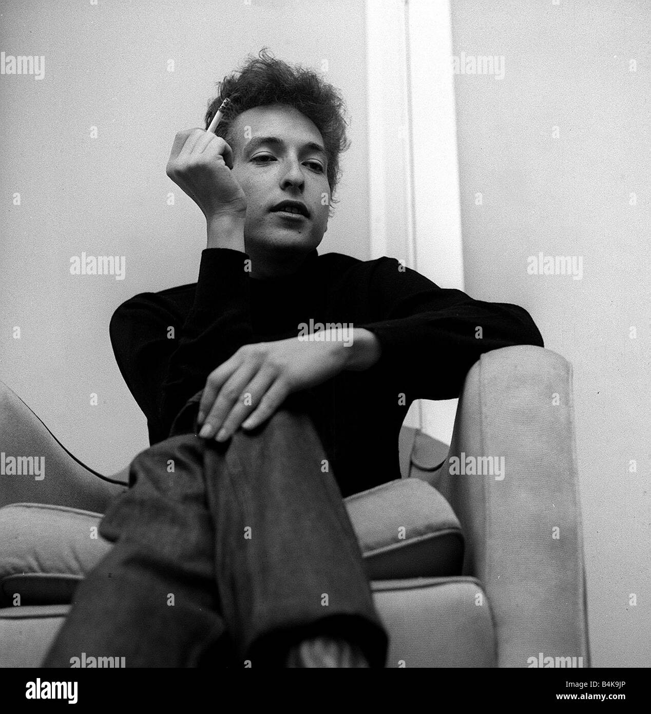 Singer Bob Dylan 1964 Local Caption retromusic Stock Photo - Alamy