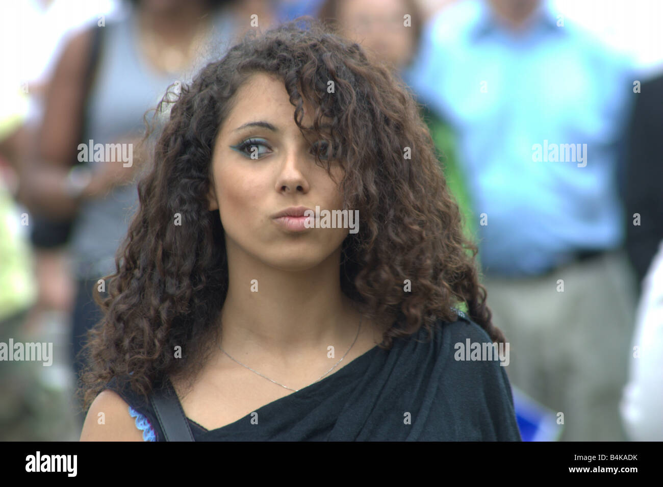 pose posing spectator crowd cuban cuba caribbean carnival de Stock ...