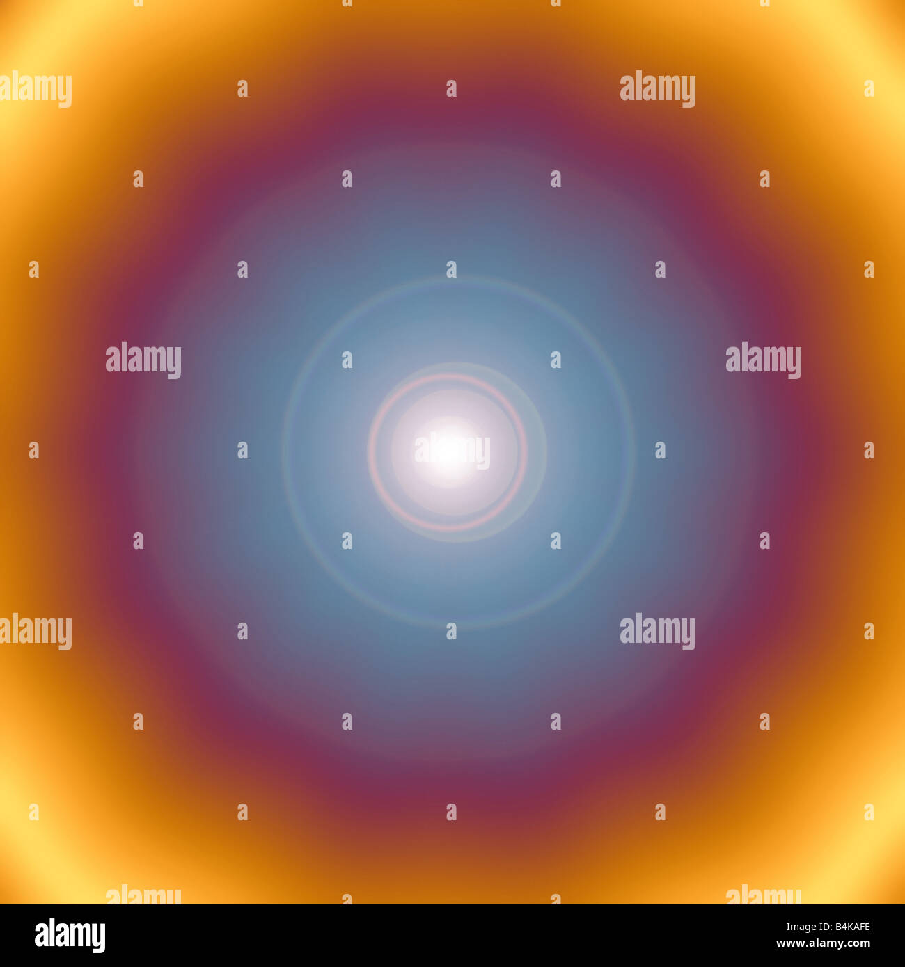 A lens flare background illustration swirling towards a central vortex ...
