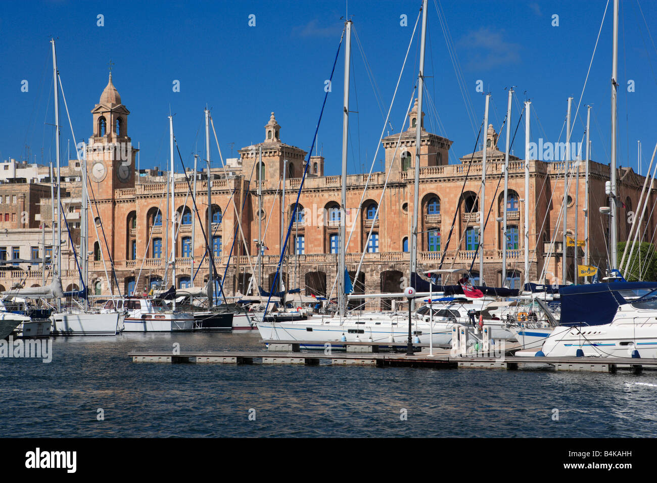 Malta Maritime Museum Vittoriosa Malta Stock Photo - Alamy