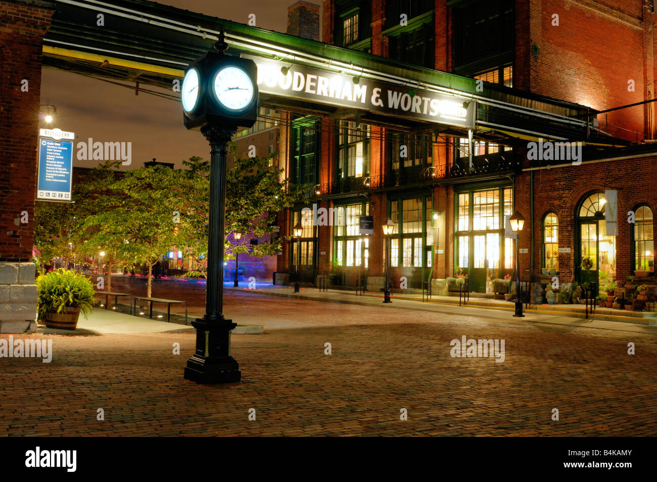 The Distillery Historic district in Toronto Stock Photo - Alamy