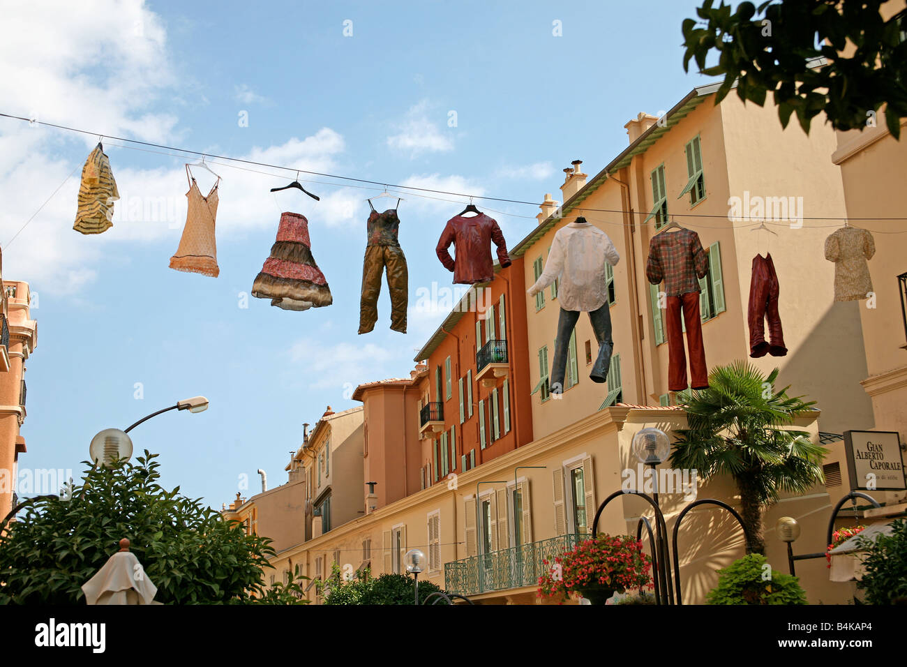 Clothesline art installation hi-res stock photography and images - Alamy