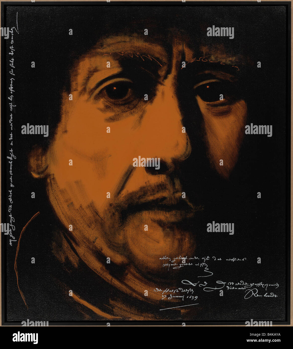 Rembrandt van Rijn,painter born in Leiden,1606-1669 painting"1634" with ...