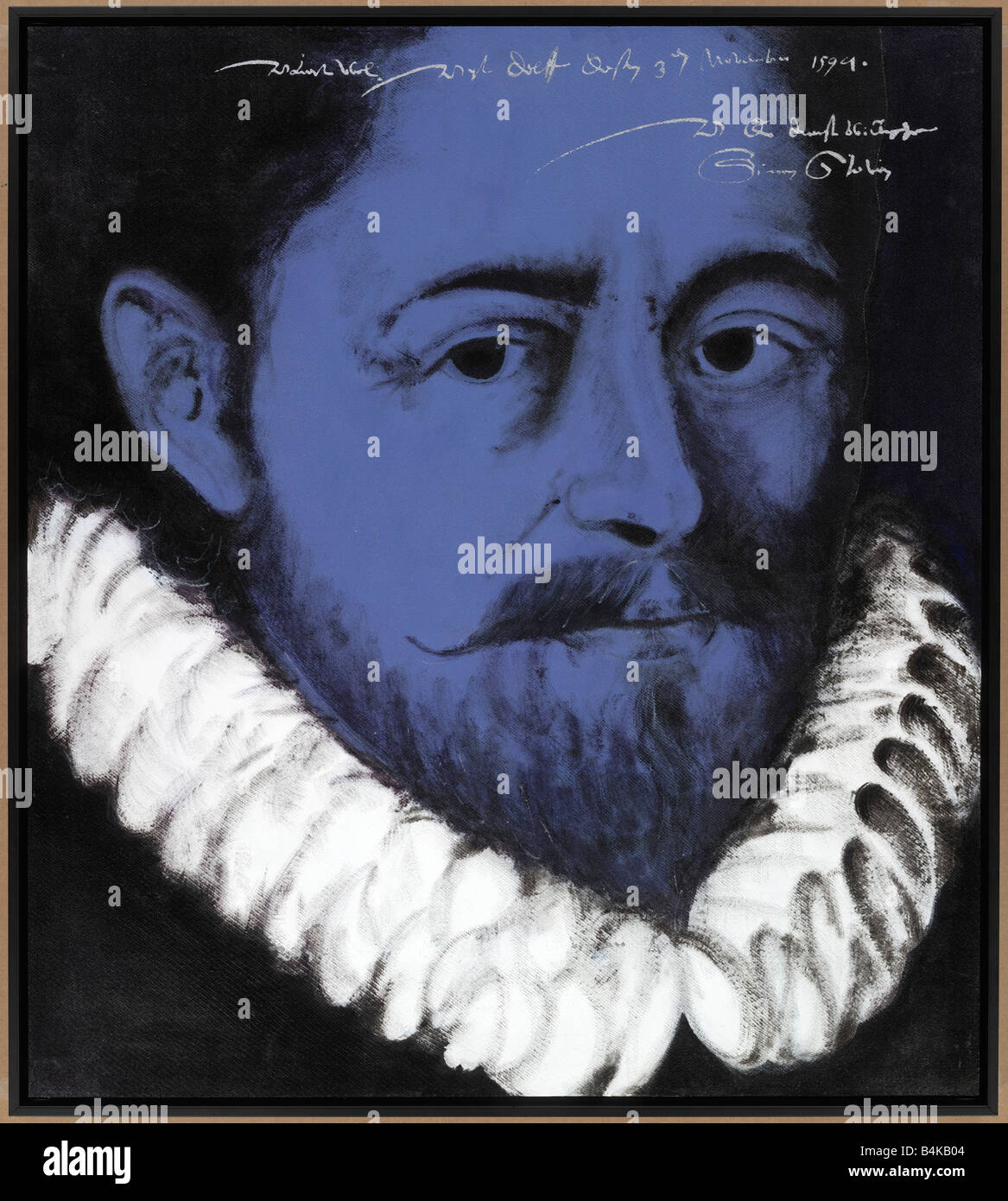 Simon Stevin,1548–1620,Flemish mathematician and engineer,painting with ...