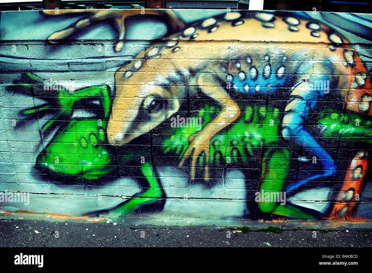 Graffiti hilton street northern quarter hi-res stock photography and ...