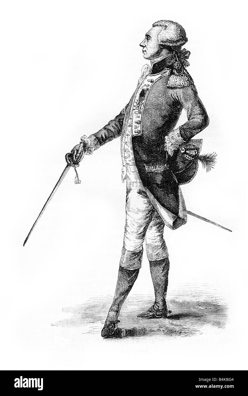 Marquis de lafayette hi-res stock photography and images - Alamy
