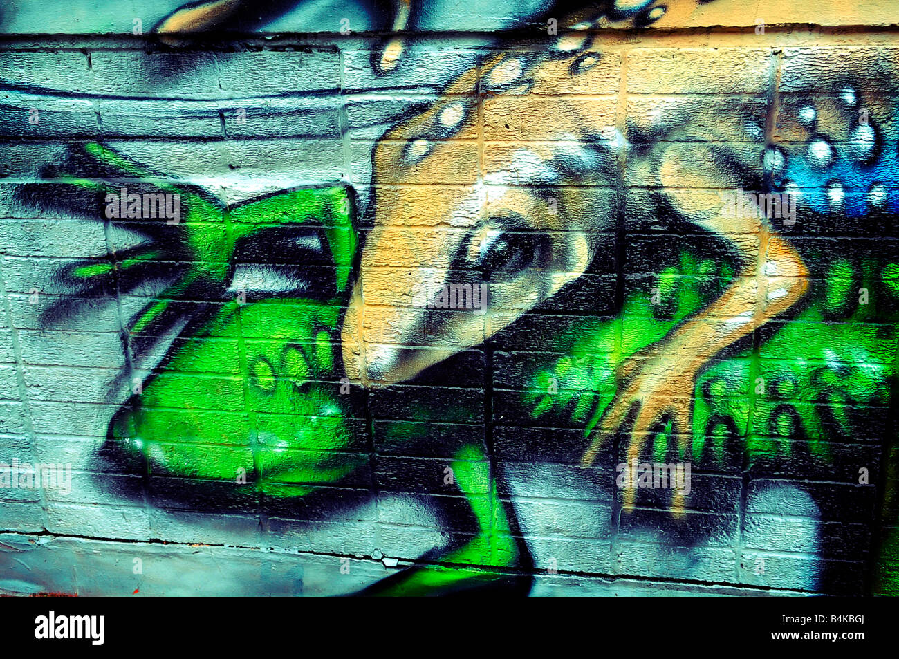 graffiti hilton street lizards reptiles northern quarter manchester ...
