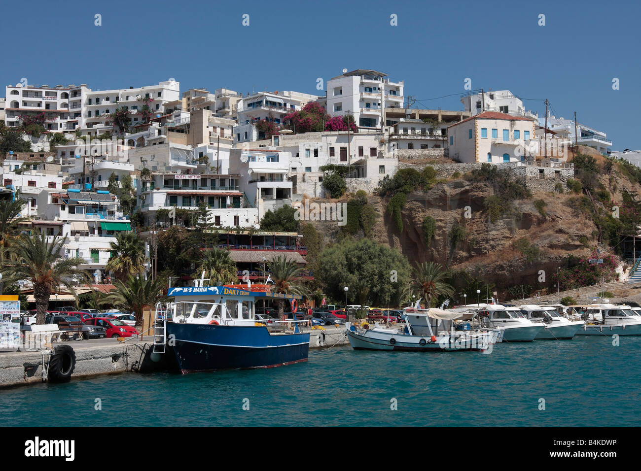 Agia galini harbour hi-res stock photography and images - Alamy