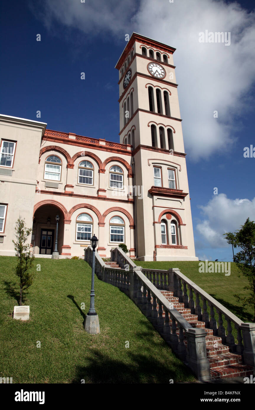 View of the House of Assembly, Hamilton, Bermuda Stock Photo - Alamy