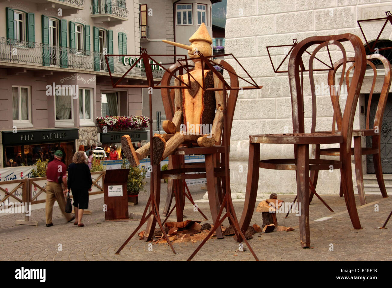 Pinocchio sculpture hi-res stock photography and images - Alamy