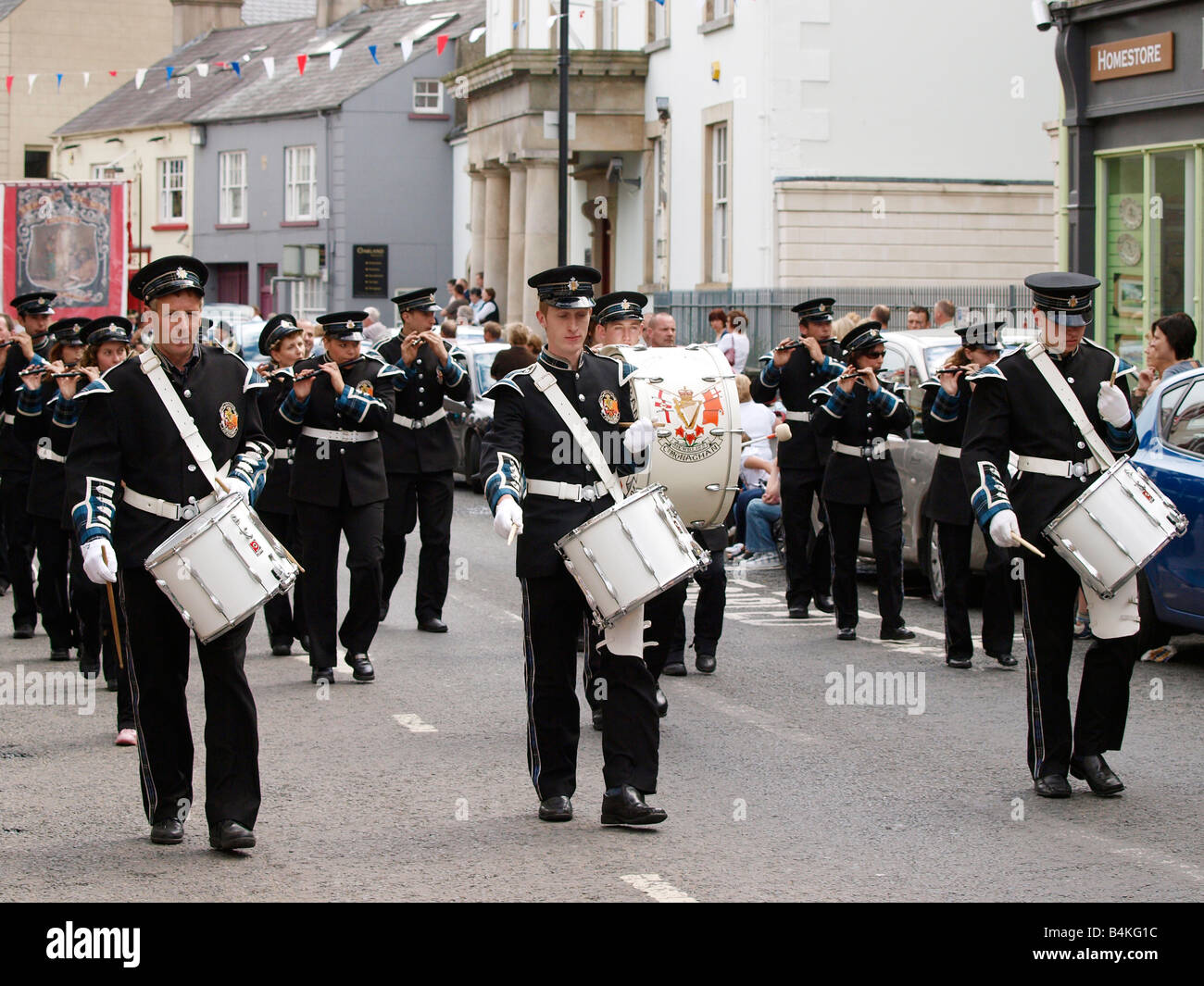 The Royal Black Institution "12th August" Parade in Enniskillen County ...