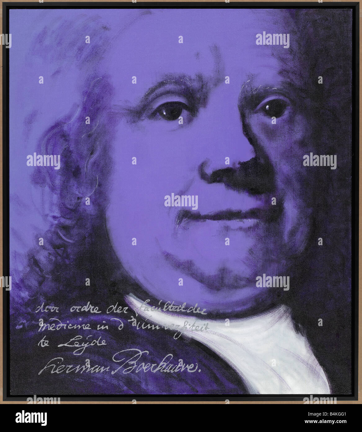 Herman Boerhaave Dutch botanist, humanist and physician 1668-1738 ...