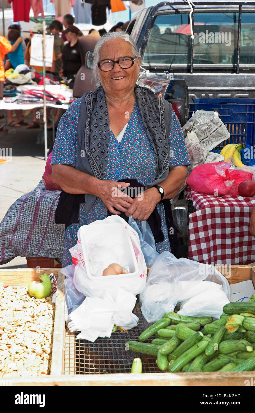 Greek food stall hi-res stock photography and images - Alamy