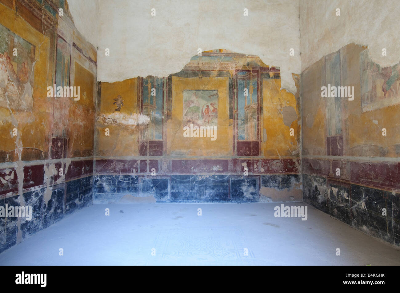 Pompeii ruins fresco hi-res stock photography and images - Alamy