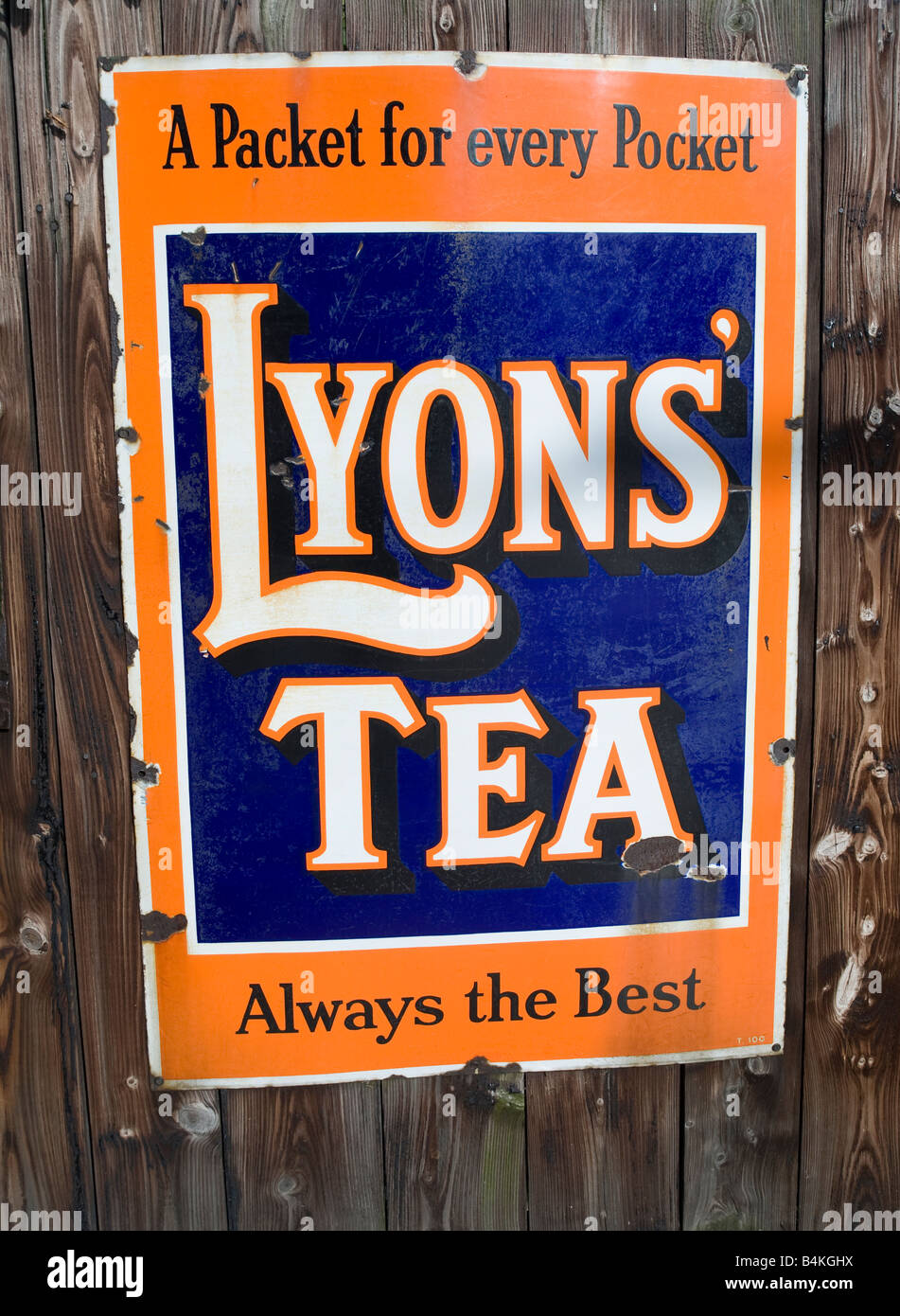 Old tea advertisement hi-res stock photography and images - Alamy