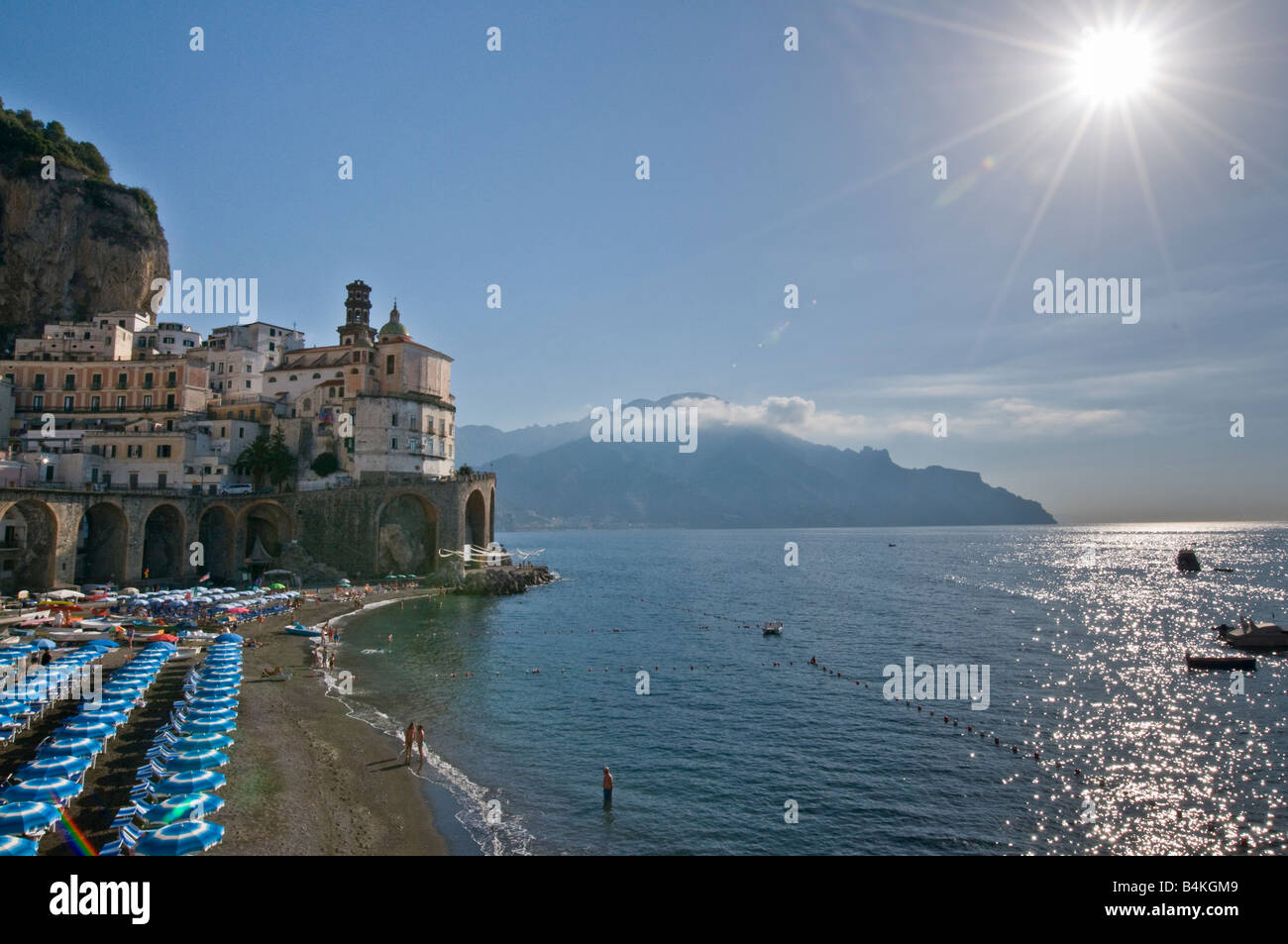 The beach at Atrani, Amalfi Coast, Italy Stock Photo - Alamy