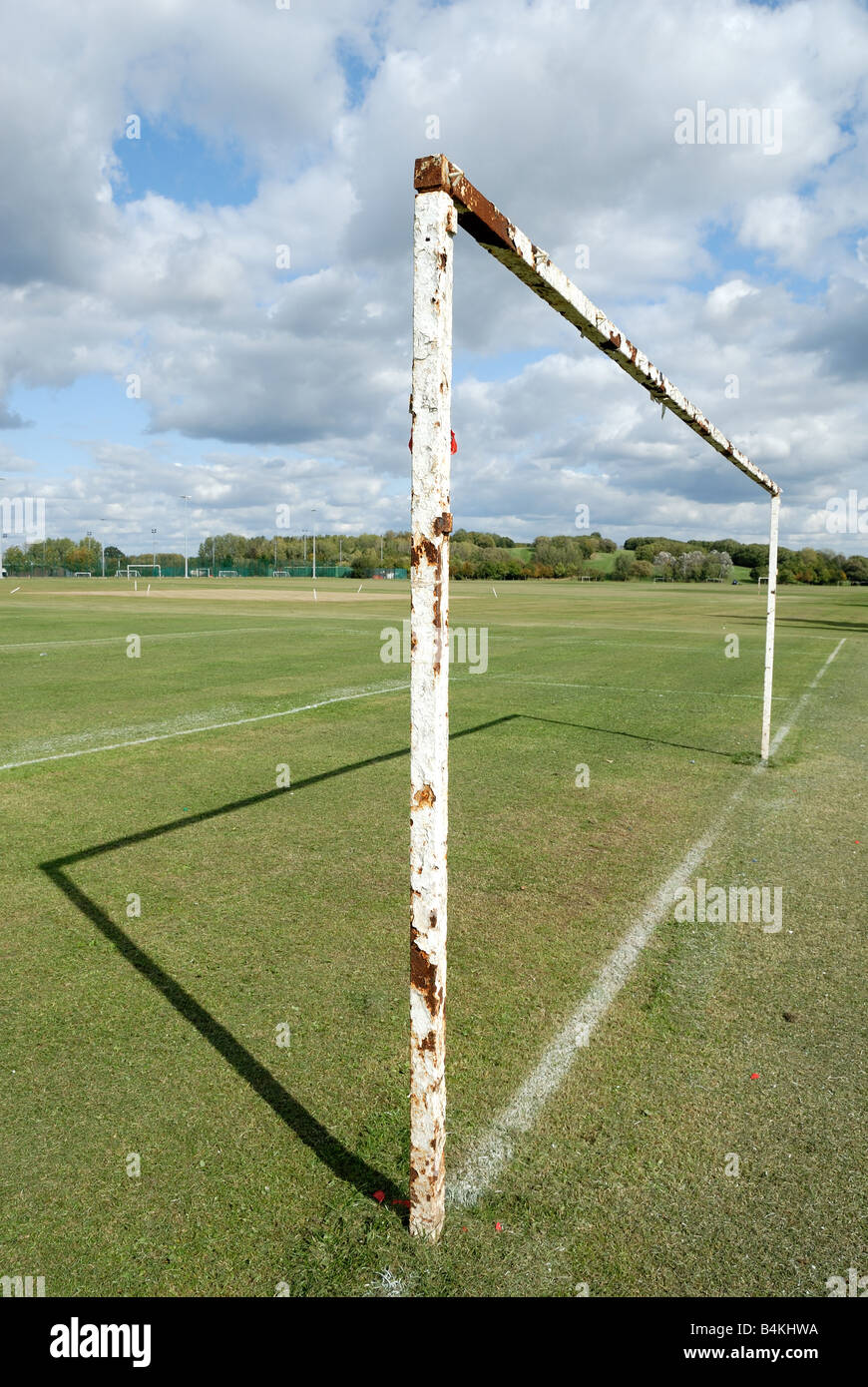 Goal post football hi-res stock photography and images - Alamy