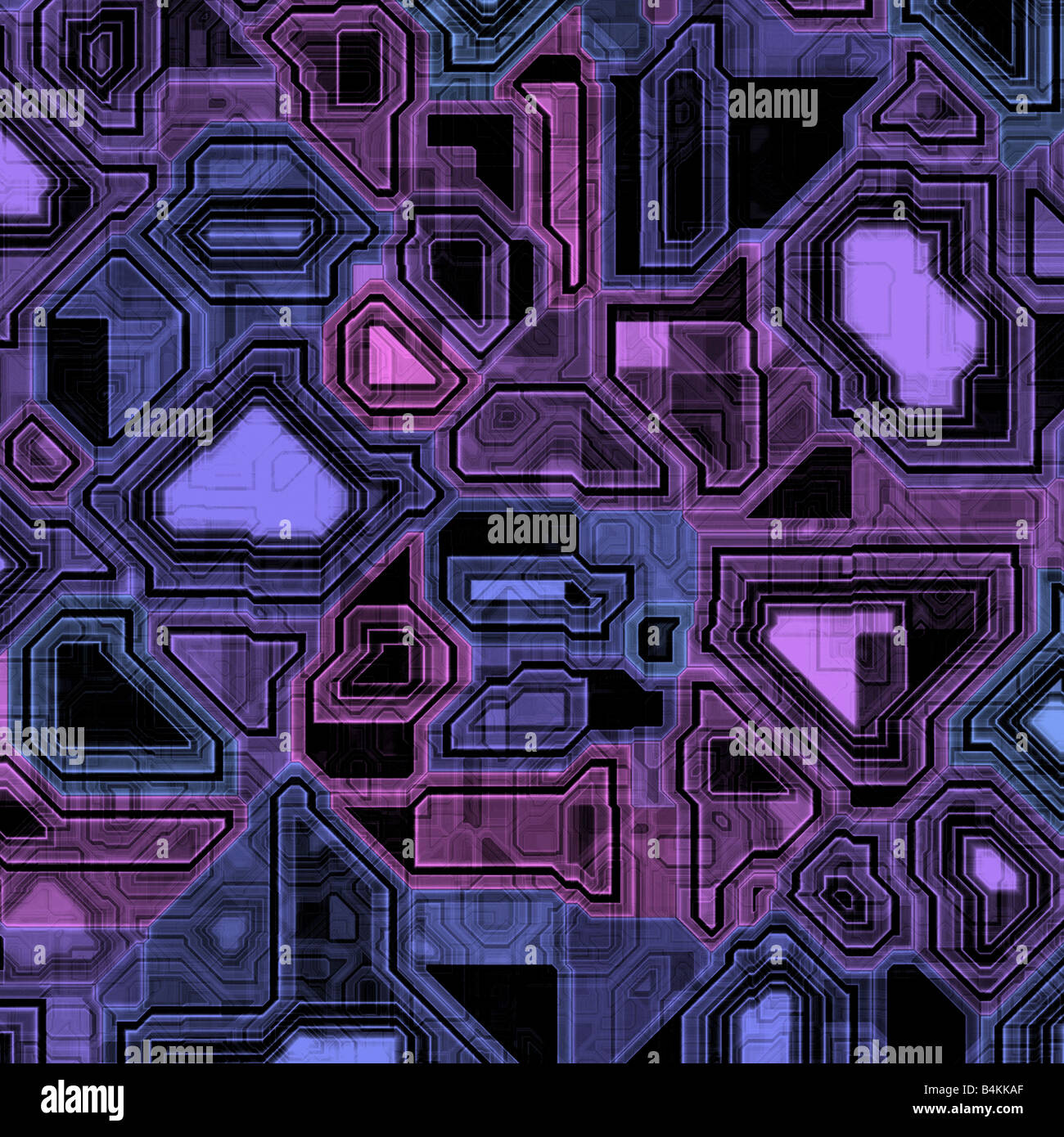 Illustration of some high tech computer circuitry Stock Photo - Alamy