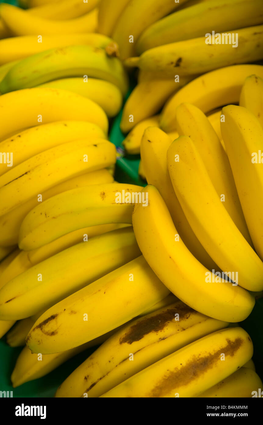 Bananas in a store Stock Photo - Alamy