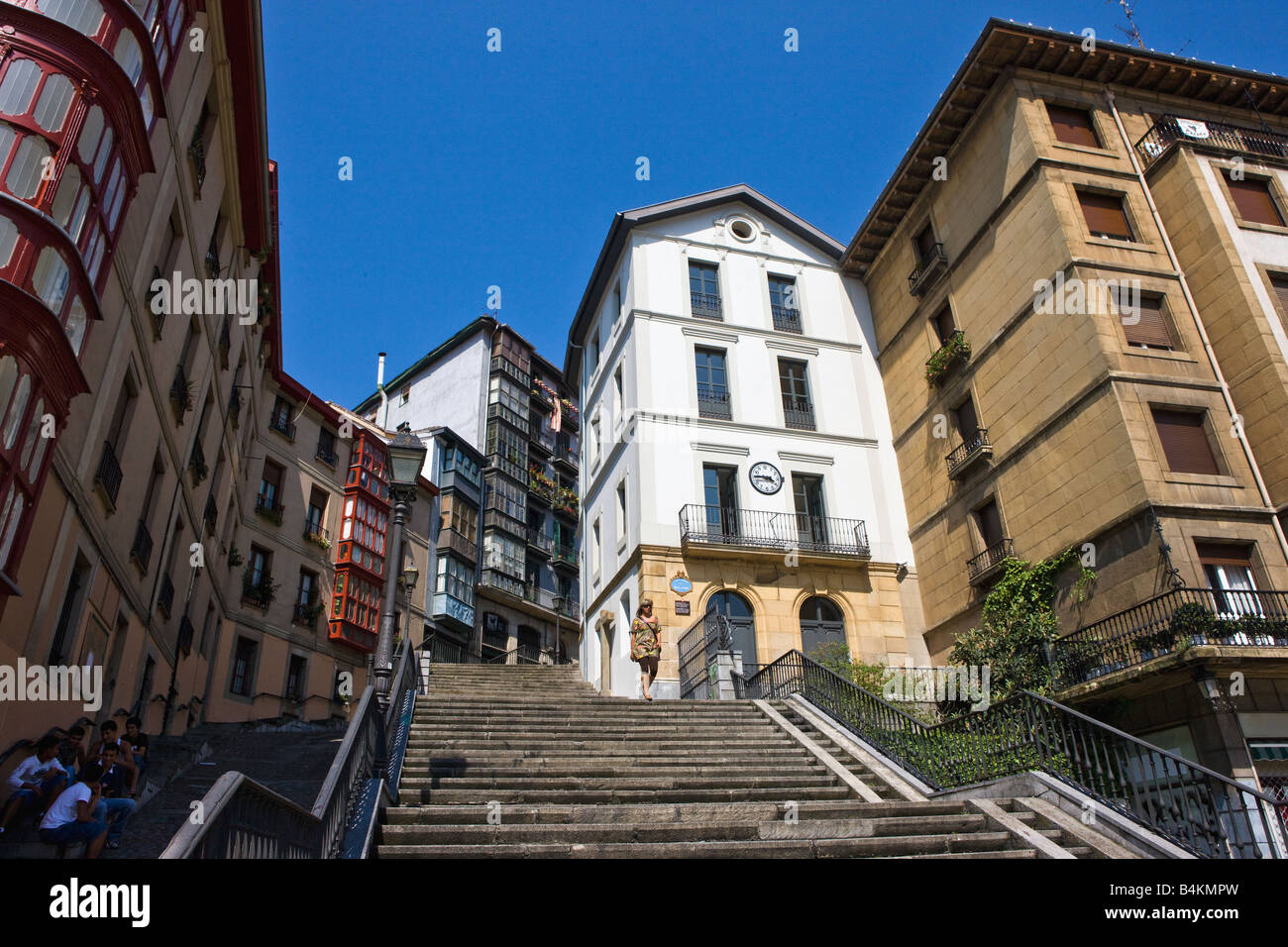 Bilbao old town hi-res stock photography and images - Alamy