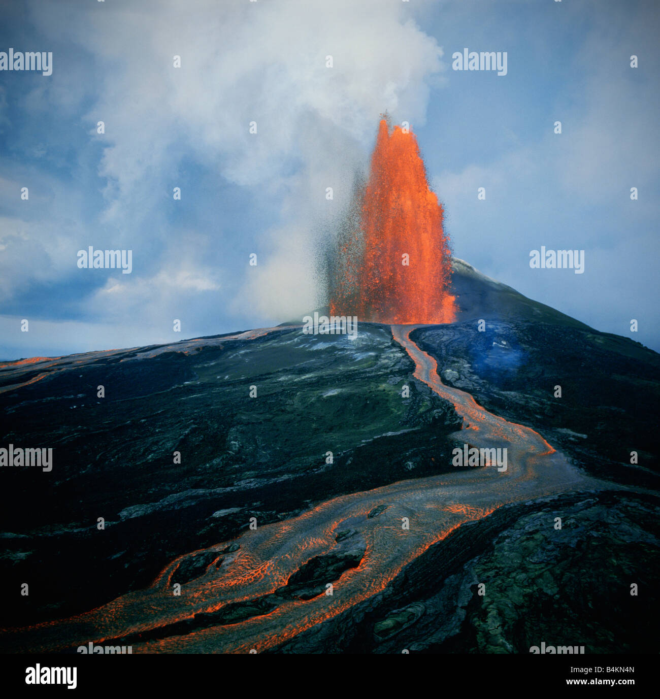 Volcano Water Fountain