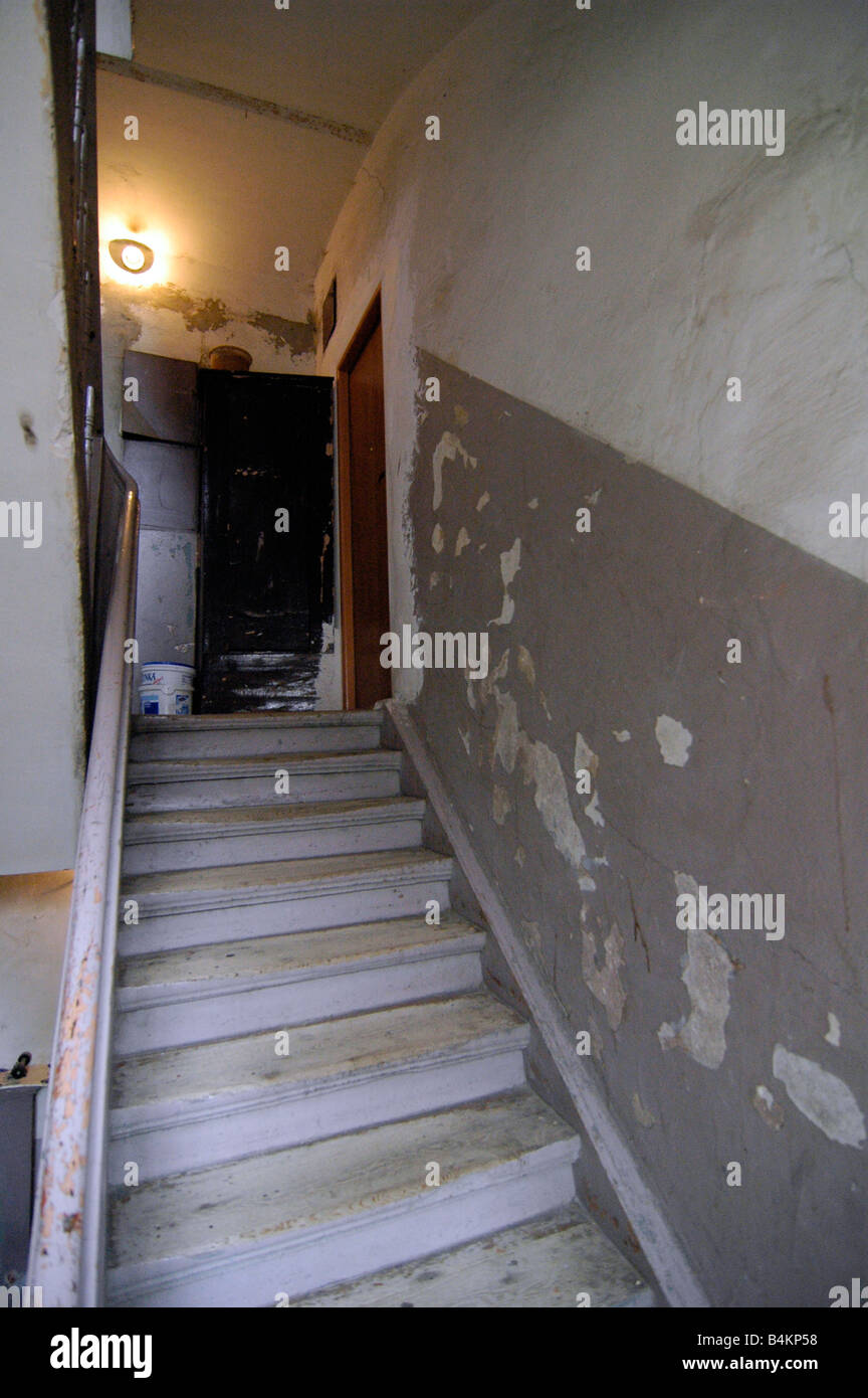 Warsaw housing stairs hi-res stock photography and images - Alamy