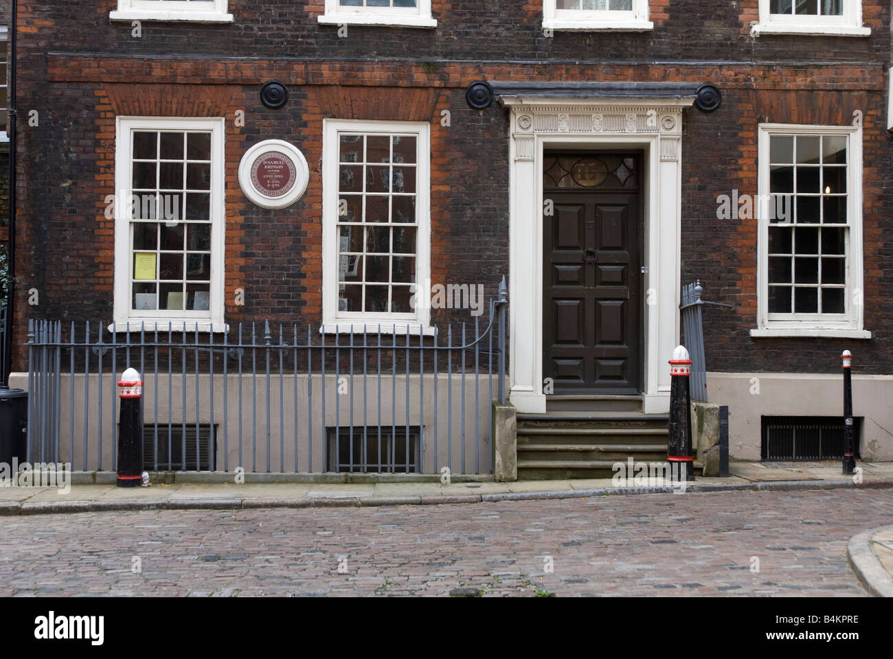 Dr Samuel Johnsons House Gough Square London Stock Photo - Alamy