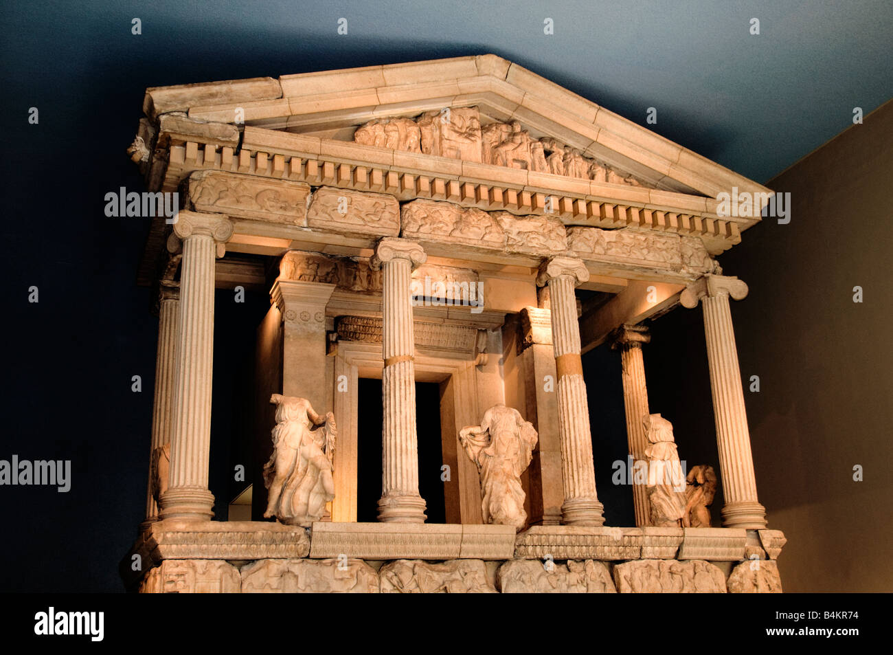 Nereid Monument, sculptured tomb from Xanthos , Lycia, Achaemenid ...
