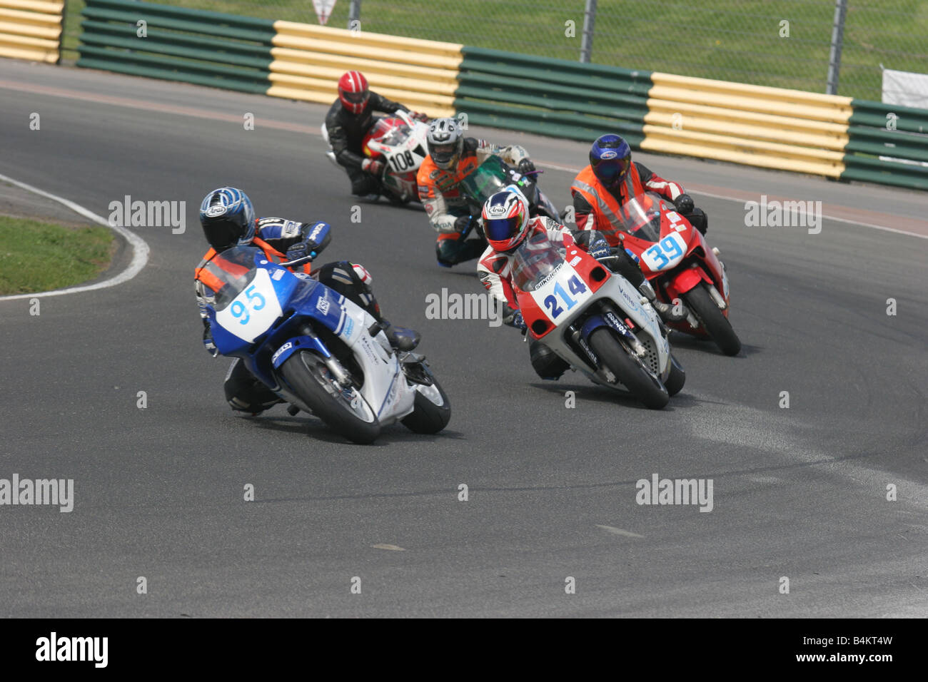 NEMCRC Bike Race Meeting at Croft Circuit 2008 Stock Photo - Alamy