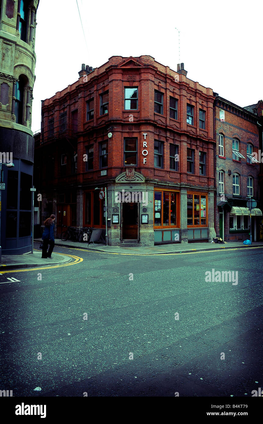 Trof street manchester northern quarter hi-res stock photography and ...