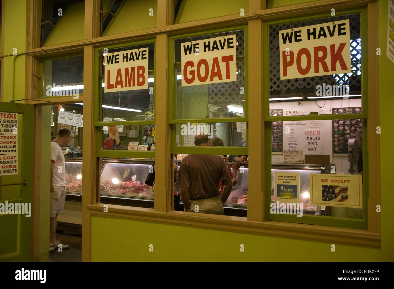 Soulard Farmer's Market in St. Louis, MO Stock Photo - Alamy
