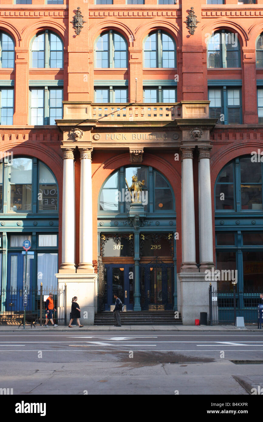The Puck Building in New York City Stock Photo - Alamy