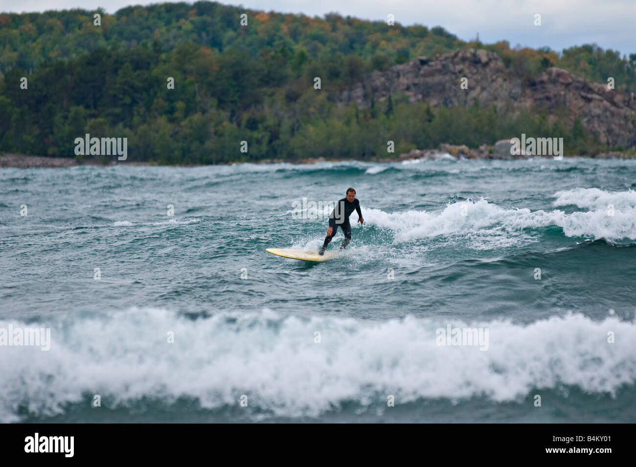 Surfing great lakes hi-res stock photography and images - Alamy