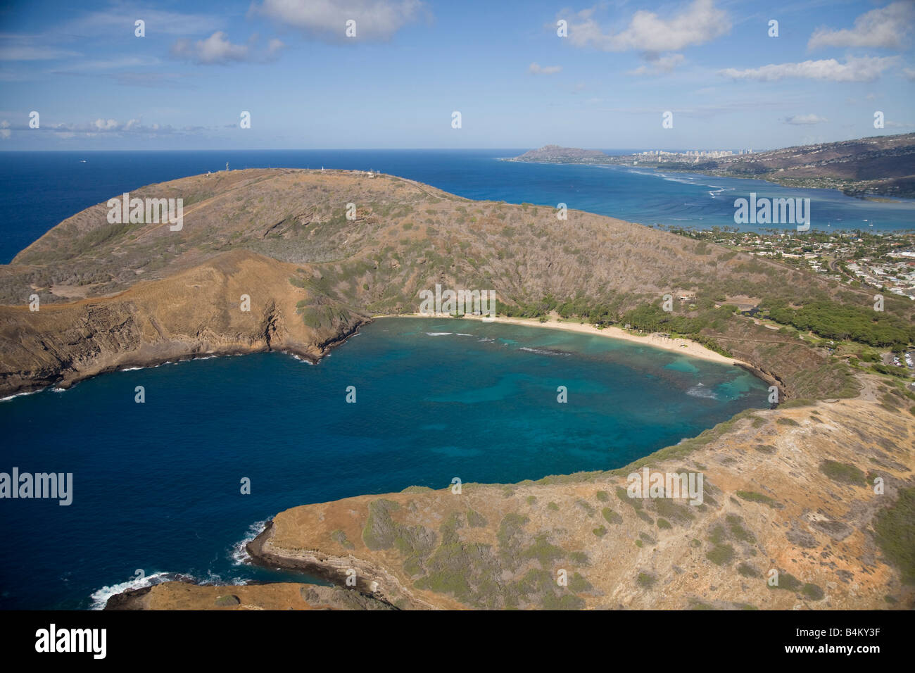 Hanauma Bay Honolulu Oahu Hawaii Stock Photo - Alamy