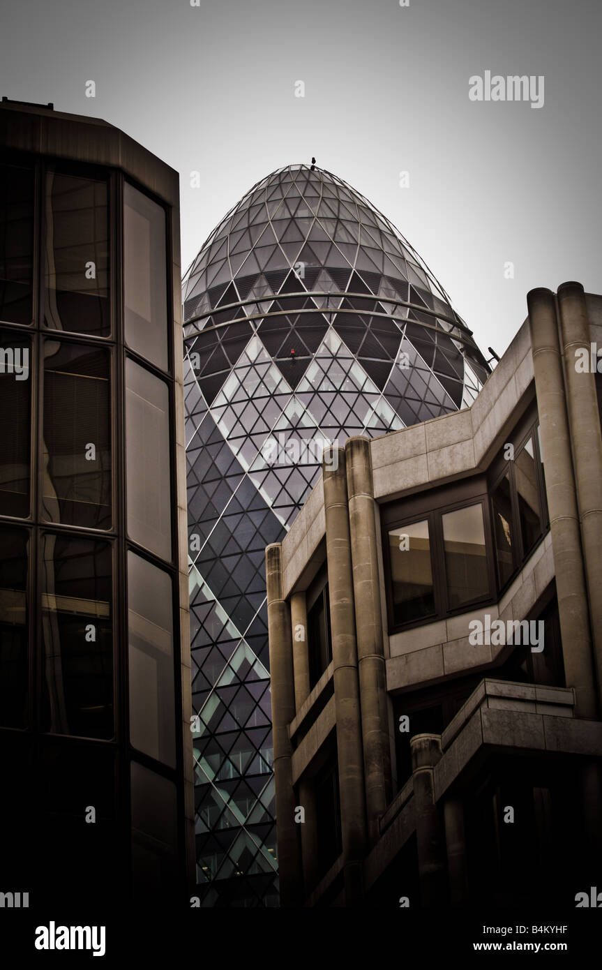 The Gherkin, 30 St Mary Axe also known as the Swiss Re building ... The Gherkin, 30 St Mary Axe also known as the Swiss Re building ...