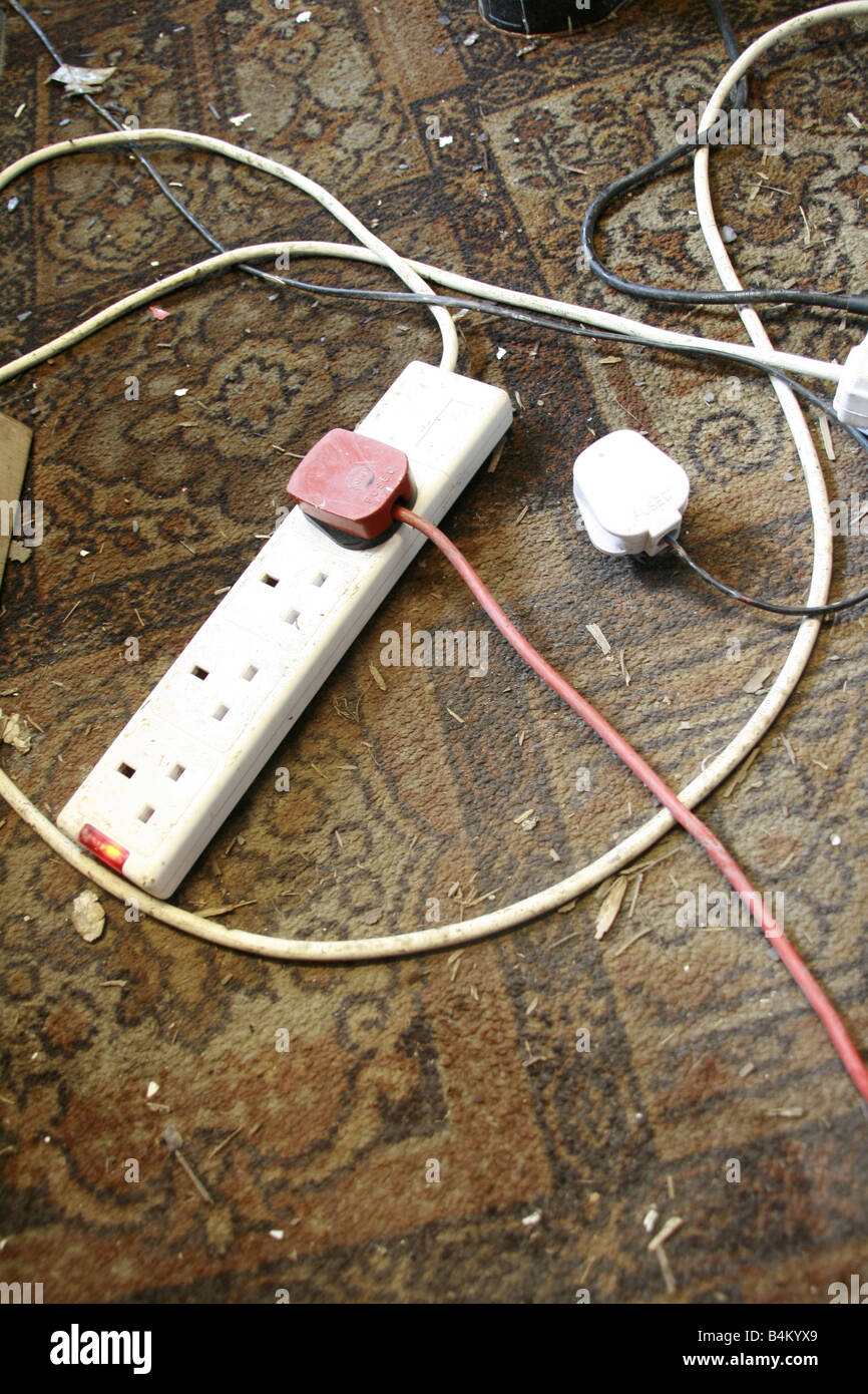 Extension plugs uk hi-res stock photography and images - Alamy